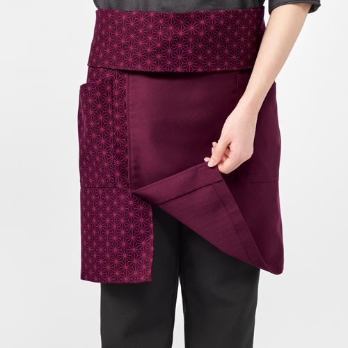 エプロン 和風 ショート丈 チトセ アルベ arbe 腰下エプロン DN8914 飲食店 制服 ユニフォーム 居酒屋 和食店 酒屋 蕎麦屋 業務用 おしゃれ かわいい かっこい : 作業服 ...