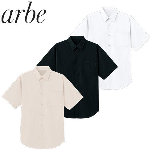 シャツ ワイシャツ レギュラーカラー チトセ アルベ arbe シャツ（半袖）[兼用] BSS-206 飲食店 制服 ユニフォーム メンズ レディース レストラン カフェ おし : 作業服 ...