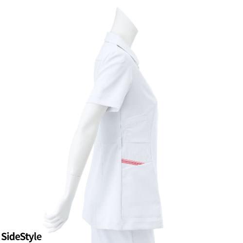 ジャケット 白衣 ケーシー チュニック 医療 ナガイレーベン Naway 女性用 FT-4532 医師 医者 看護師 ナース 上衣 診察衣 ストレッチ : 作業服 安全靴 安全帯のまもる君 ...