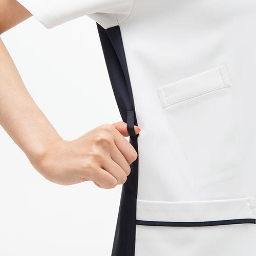 スクラブ 白衣 医療 半袖 FT-4492 ナガイレーベン Naway 男女兼用 医者 看護師 人気 ユニフォーム ストレッチ 伸びる 病院 かわいい かっこいい : 作業服 安全靴 安全帯の ...