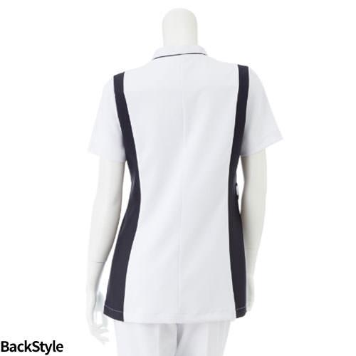 女子スクラブ 白衣 医療 半袖 FT-4442 ナガイレーベン Naway レディース 医師 看護師 ナース 速乾 病院 介護 かわいい 可愛い ネーム刺繍 : 作業服 安全靴 安全帯のまもる ...