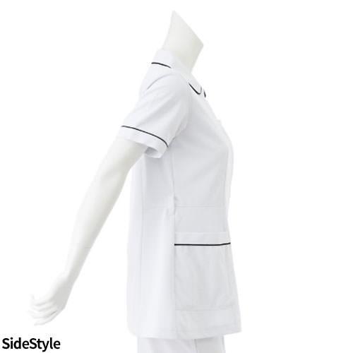 ジャケット 白衣 ケーシー チュニック HO-1672 医療 ナガイレーベン Naway 女性用 医師 看護師 ナース 診察衣 涼しい 可愛い かわいい おしゃれ : 作業服 安全靴 安全帯の ...