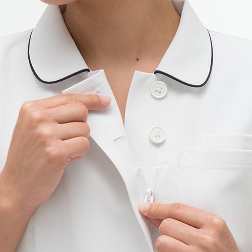 ジャケット 白衣 ケーシー チュニック HO-1672 医療 ナガイレーベン Naway 女性用 医師 看護師 ナース 診察衣 涼しい 可愛い かわいい おしゃれ : 作業服 安全靴 安全帯の ...