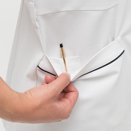 ジャケット 白衣 ケーシー チュニック HO-1672 医療 ナガイレーベン Naway 女性用 医師 看護師 ナース 診察衣 涼しい 可愛い かわいい おしゃれ : 作業服 安全靴 安全帯の ...