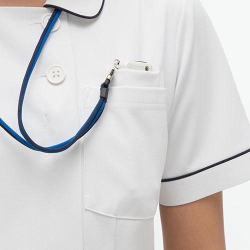 ジャケット 白衣 ケーシー チュニック HO-1672 医療 ナガイレーベン Naway 女性用 医師 看護師 ナース 診察衣 涼しい 可愛い かわいい おしゃれ : 作業服 安全靴 安全帯の ...