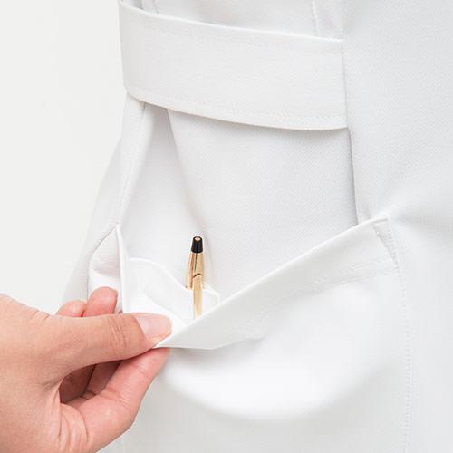 ジャケット 白衣 ケーシー チュニック HO-1932 医療 ナガイレーベン Naway 女性用 医師 看護師 ナース 薬剤師 病院 おしゃれ かわいい 可愛い :w-531-0152:作業服 ...