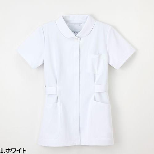 ジャケット 白衣 ケーシー チュニック HO-1912 医療 ナガイレーベン Naway レディース 半袖 医師 医者 看護師 ナース 病院 おしゃれ かわいい : 作業服 安全靴 安全帯の ...