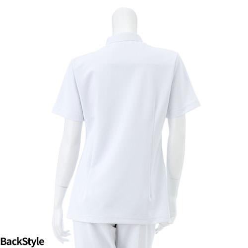 ジャケット 白衣 ケーシー 横掛 医療 ナガイレーベン Naway レディース 半袖 HO-4972 医師 看護師 ナース 上衣 診察衣 ストレッチ : 作業服 安全靴 安全帯のまもる君 ...