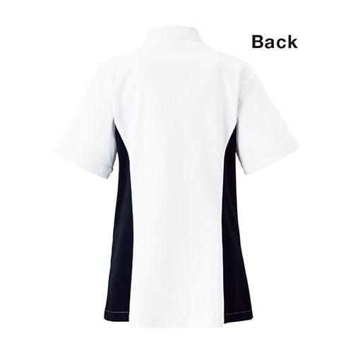 ケーシー ジャケット 084 チュニック 横掛 KAZEN カゼン 半袖 レディース 制菌 制電 吸汗 白衣 医者 看護師 ナース 病院 整骨院 可愛い かわいい : w-539-0018 ...