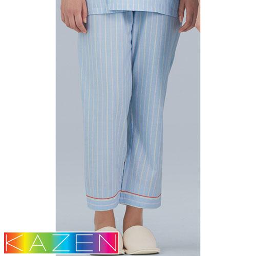 患者衣 スラックス 検診衣 KAZEN カゼン 286-98 男女兼用 ズボン パンツ パジャマ 健康診断 入院 患者 院内着 病院 格安 安い かわいい かっこいい : 作業服 安全靴 安全 ...