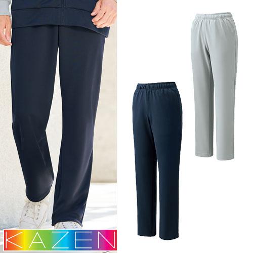 ストレート パンツ 842 KAZEN カゼン ズボン ジャージ 男女兼用 ユニフォーム 人気 ストレッチ 介護 介護服 おしゃれ かわいい 可愛い かっこいい : w-539-0176 ...