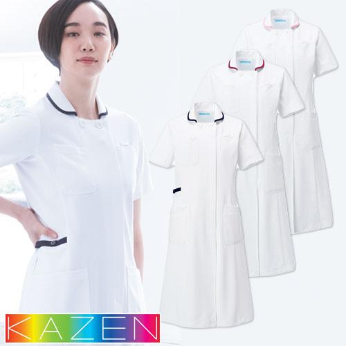 ワンピース 白衣 ナース服 990 KAZEN カゼン 半袖 看護師 ナース ワンピース 白衣 ナース服 990 KAZEN カゼン 半袖 看護師 ナース