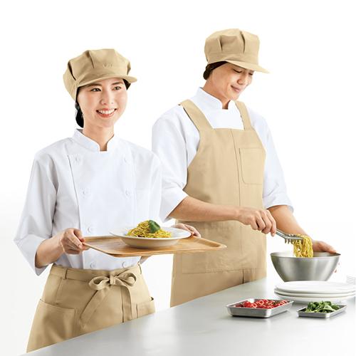 制服 ユニフォーム KAZEN カゼン 兼用コックシャツ 421 -70 〜 -76 五分袖 飲食店 シェフ 接客 厨房服 調理服 おしゃれ かわいい かっこいい : 作業服 安全靴 安全帯の ...