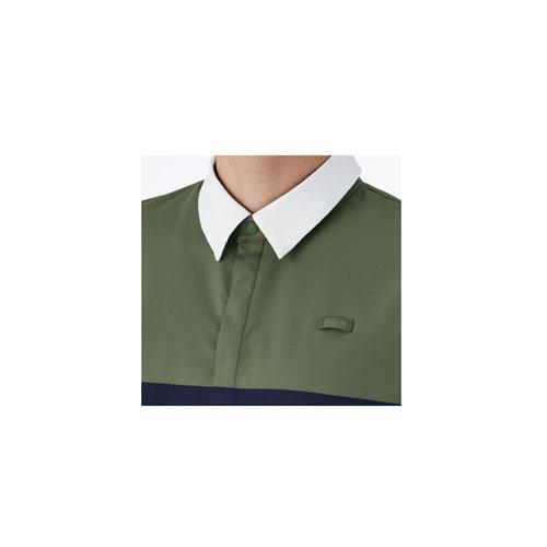 ポロシャツ KAZEN カゼン レイヤードポロシャツ KZN263-54、KZN263-57、KZN263-59 介護 ストレッチ 伸びる 動きやすい さらさら 乾きやすい :w-539 ...