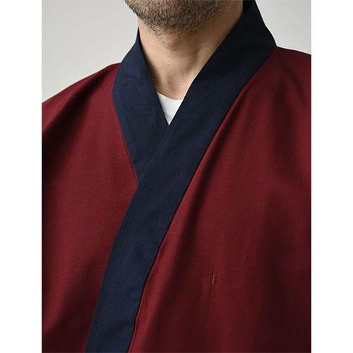 セブンユニフォーム 業務用 作務衣 和風 ハッピーコート EC3100 上着 羽織 ホールスタッフ 男性用 メンズ 綿100 おしゃれ 飲食店 ...