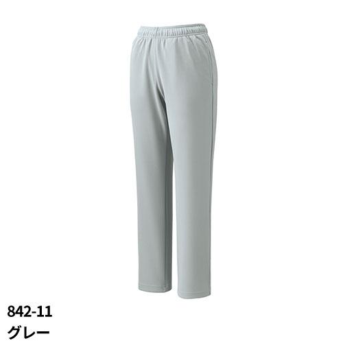 ストレート パンツ 842 KAZEN カゼン ズボン ジャージ 男女兼用 ユニフォーム 人気 ストレッチ 介護 介護服 おしゃれ かわいい 可愛い かっこいい : スクラブ 白衣 ドクター ...