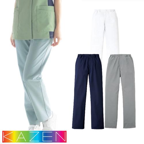 レディスパンツ スクラブ パンツ KAZEN カゼン 844 レディース 医療 白衣 制服 ユニフォーム 病院 ストレッチ おしゃれ かわいい 可愛い : スクラブ 白衣 ドクターコート専門店 ...