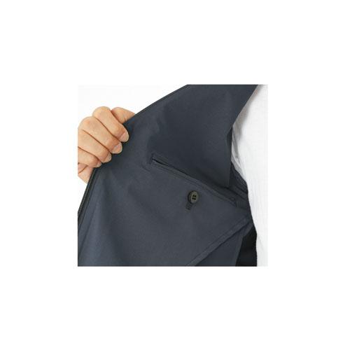 アウター 介護服 上着 KAZEN カゼン ジャケット(男女兼用) KZN258-14、KZN258-16、KZN258-18 ジャンパー 訪問介護 ヘルパー 訪問着 ストレッチ 工業洗濯対応 ...