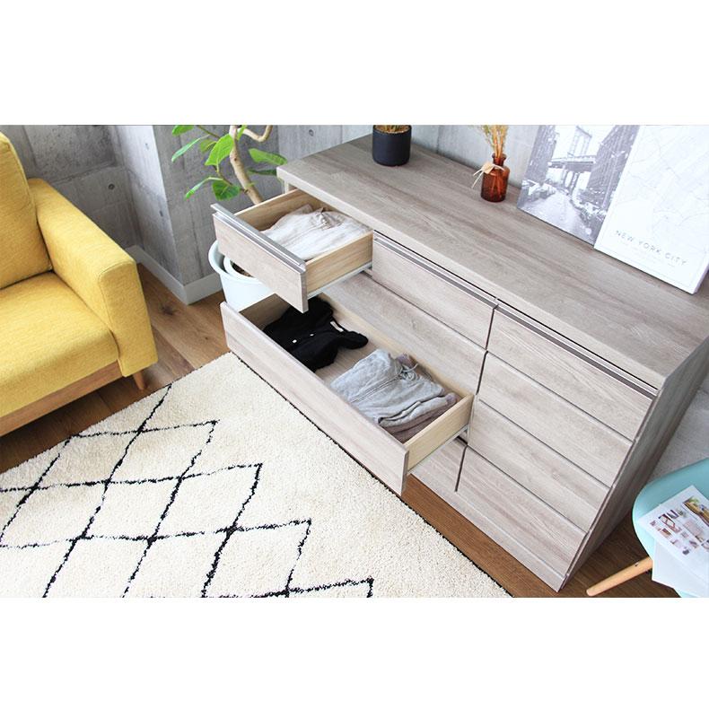 ローチェスト タンス 幅120cm 4段 収納 完成品 衣類収納 整理たんす おしゃれ 箪笥 ホワイト アルダー ウォールナット グレー パンドラ : 312977 : マナベネットショップ ...