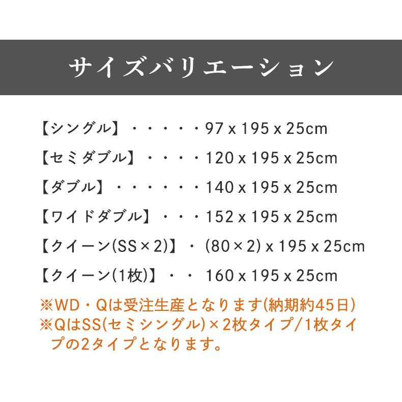 選べる硬さ ベッドマットレス 厚み25cm ポケットコイル ポケットコイルマットレス スーパーファインコイル ダブル マットレス JMX-312プラス : マナベネットショップ - 通販 ...