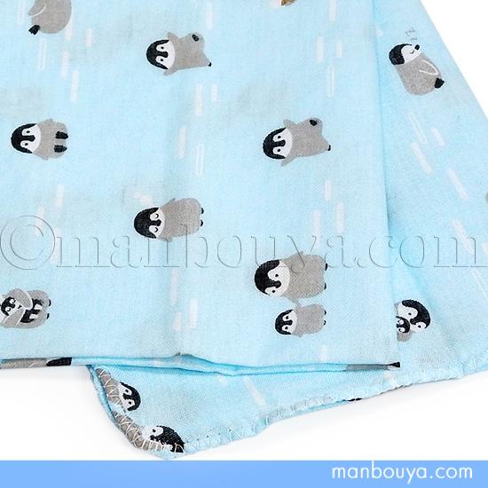 ペンギン グッズ ガーゼ手ぬぐい 日本製 二重袷 かわいい ベビーペンギン ブルー 33×88cm メール便発送可 : まんぼう屋ドットコム-Yahoo!店 - 通販 - Yahoo!ショッピング