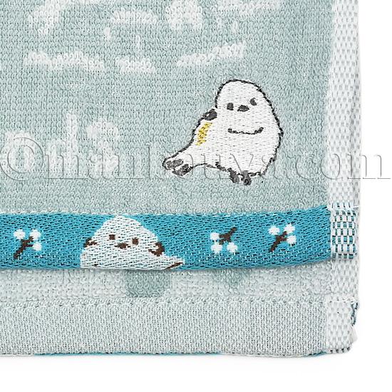 シマエナガ グッズ 雑貨 ミニタオル 25×25cm シュガーフェイス ハンカチタオル ミント 635327 : まんぼう屋ドットコム-Yahoo!店 - 通販 - Yahoo!ショッピング