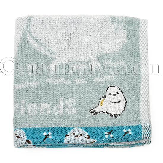 シマエナガ グッズ 雑貨 ミニタオル 25×25cm シュガーフェイス ハンカチタオル ミント 635327 : まんぼう屋ドットコム-Yahoo!店 - 通販 - Yahoo!ショッピング