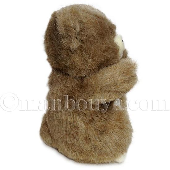 くま ぬいぐるみ 動物 たけのこ TAKENOKO JOYFUL MATES ジョイフルメイト 森のなかま S クマ 茶 20cm ...