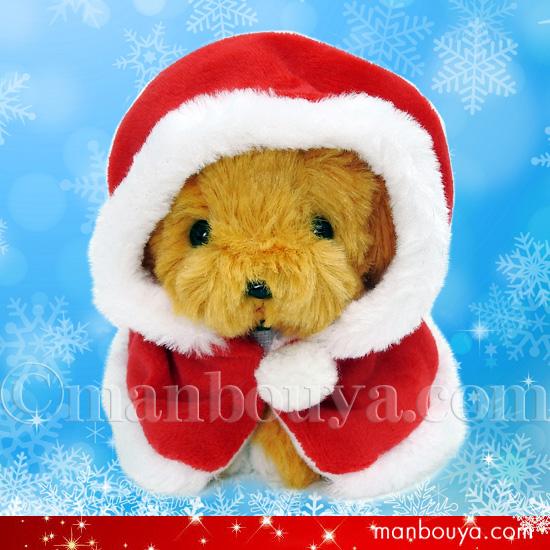 クリスマス ぬいぐるみ 犬 たけのこ TAKENOKO JOYFUL MATES キャンディフォンテーヌ ゴールデンレトリバー サンタフード ...
