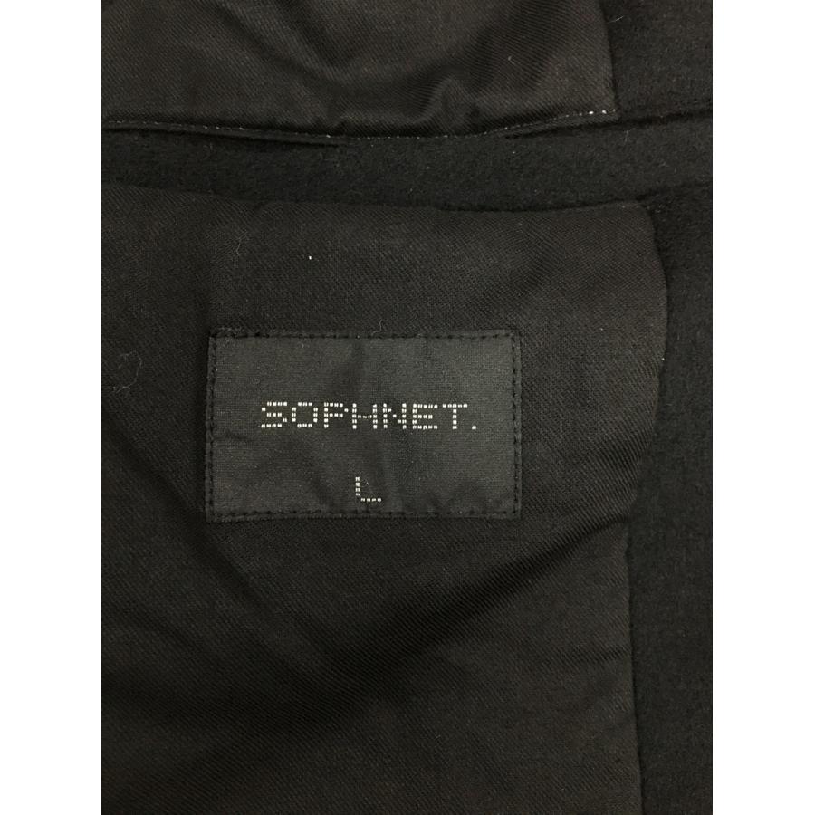 SOPHNET. SOPHNET LEATHER SLEEVE VERSITY JACKET ソフネット レザースリーブ バーシティジャケット スタジャン【4659-004】 : 万代書店 ...