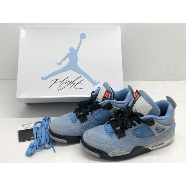 NIKE NIKE(ナイキ) AIR JORDAN 4 RETRO エア ジョーダン レトロ UNIVERSITY BLUE ユニバーシティ ...