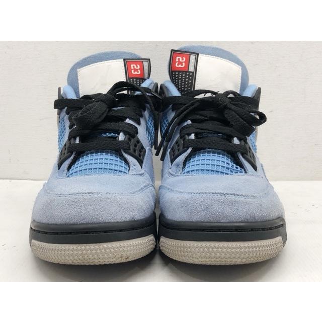 NIKE（ナイキ） AIR JORDAN 4 RETRO エア ジョーダン 4 レトロ UNIVERSITY BLUE ユニバーシティ ブルー ...