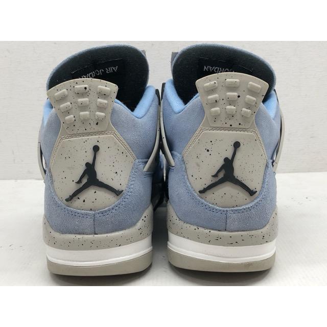 NIKE（ナイキ） AIR JORDAN 4 RETRO エア ジョーダン 4 レトロ UNIVERSITY BLUE ユニバーシティ ブルー ...