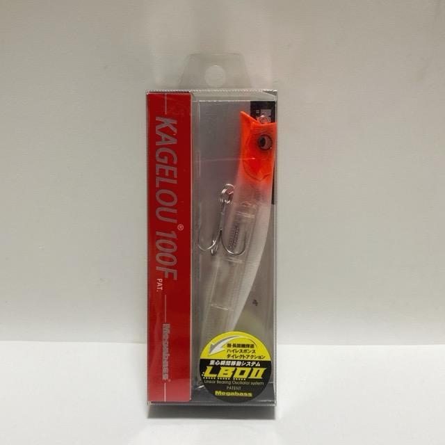 Megabass/メガバス KAGELOU 100F カゲロウ100F /カラー：#GP RED HEAD【85473-007】 : 万代書店ヤフー店 - 通販 - Yahoo!ショッピング