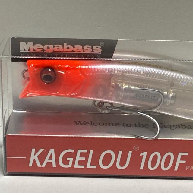 Megabass/メガバス KAGELOU 100F カゲロウ100F /カラー：#GP RED HEAD【85473-007】 : 万代書店ヤフー店 - 通販 - Yahoo!ショッピング