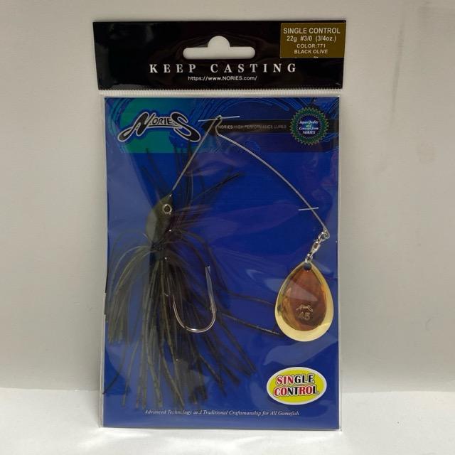 NORIES/ノリーズ SINGLE CONTROL 22g #3/0 シングルコントロール 22g/カラー：#771 ブラックオリーブ【85581-007】 : 万代書店ヤフー店 - 通販 ...