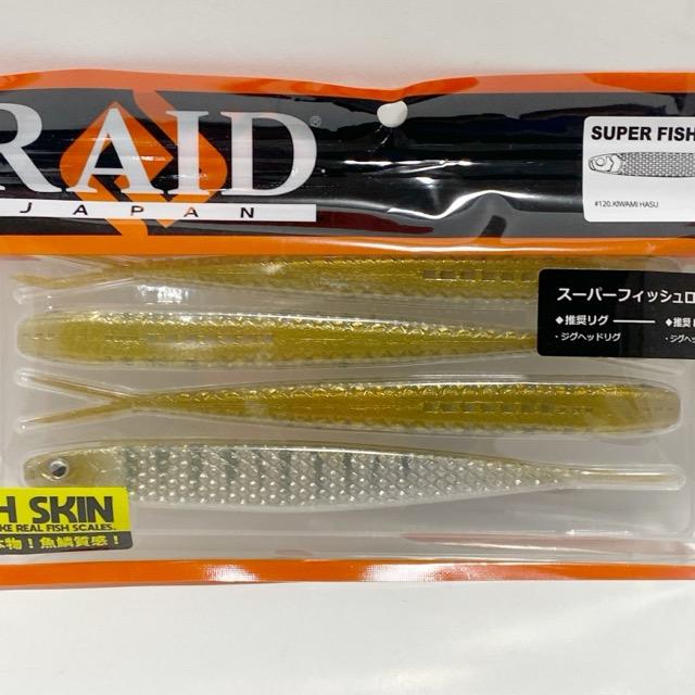 RAID JAPAN/レイドジャパン SUPER FISHROLLER 6.5inch スーパーフィッシュローラー 6.5インチ/カラー：#120. KIWAMI HASU【85931-007 ...