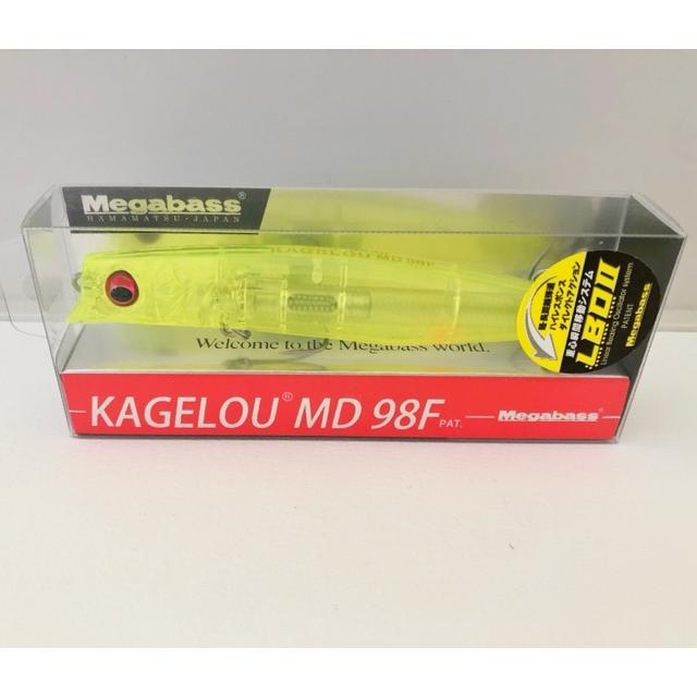 Megabass メガバス/KAGELOU MD 98F カゲロウ 98F/GP YELLOW VENUS GP イエローヴィーナス【A70671-007】 : 万代書店ヤフー店 - 通販 ...
