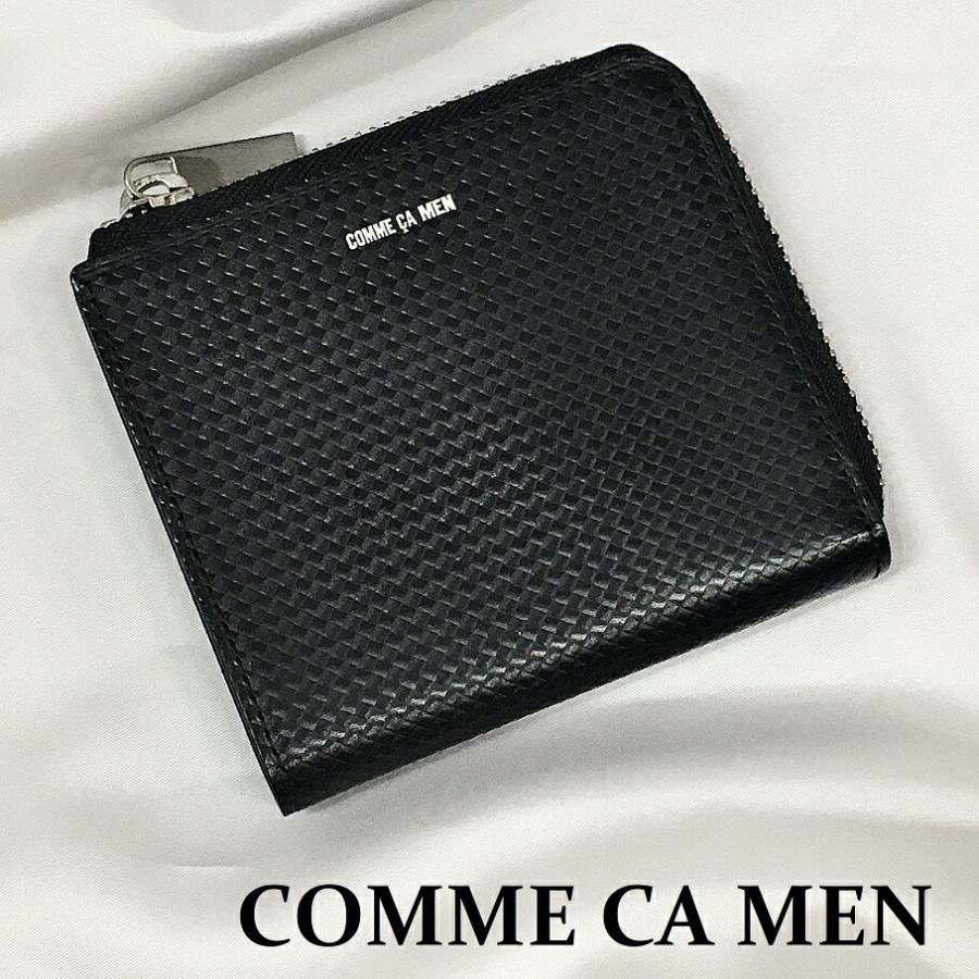 COMME CA MEN コムサメン ブロック L字ファスナー【B0145-004】 : 万代書店ヤフー店 - 通販 - Yahoo!ショッピング
