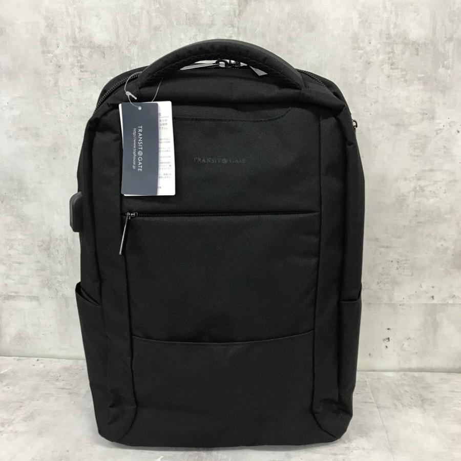 TRANSITGATE G4 ブラック リュック ビジネス USBポート トランジットゲート ノートPC パソコン A4 B4 タブレット【B0175-004】 : 万代書店ヤフー店 - 通販 ...
