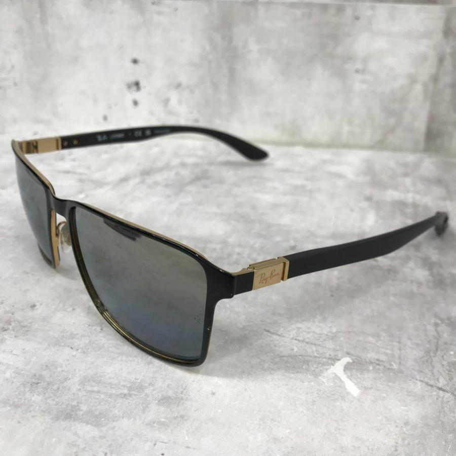 Ray-Ban RB3721CH CHROMANCE 偏光レンズ ポリッシュゴールド ブラック POLARIZED LIFTFORCE ...