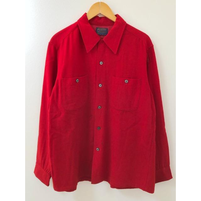 PENDLETON（ペンドルトン）60's ウール オープンカラー 長袖シャツ【E4471-007】 : 万代書店ヤフー店 - 通販 - Yahoo!ショッピング