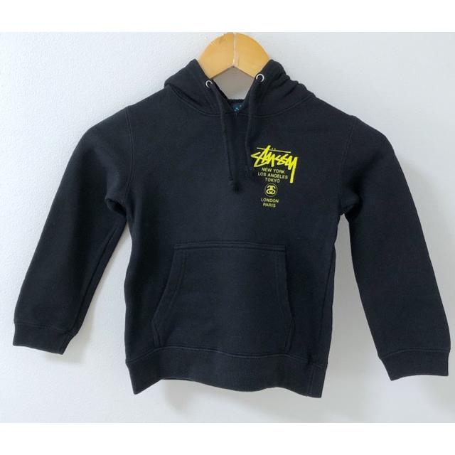 STUSSY（ステューシー） ワールドツアー プルオーバー パーカー KIDS 子供服【E5779-007】 : 万代書店ヤフー店 - 通販 ...