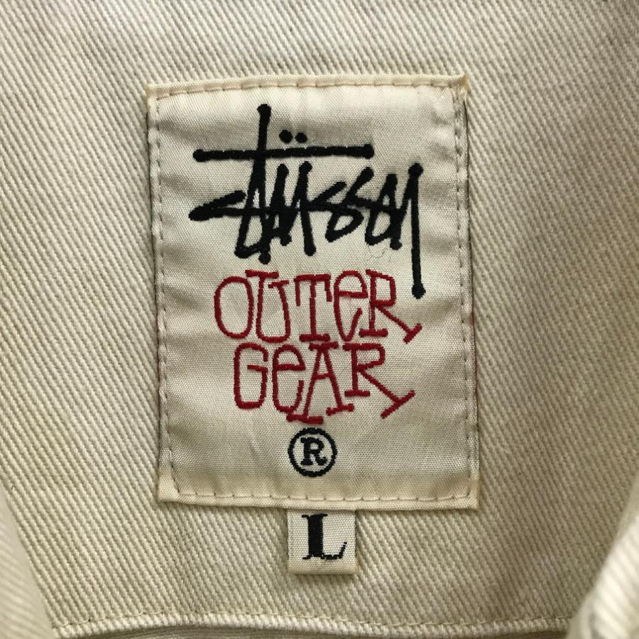 STUSSY（ステューシー） STUSSY OUTER GEAR 90S カバーオール ワークジャケット【F0782-004】 : 万代書店ヤフー店 - 通販 - Yahoo!ショッピング