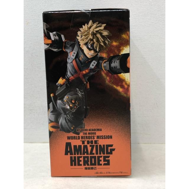 未開封★爆豪勝己 WORLD HEROS' MISSION THE AMAZING HEROES フィギュア【P4430-008】083 ...
