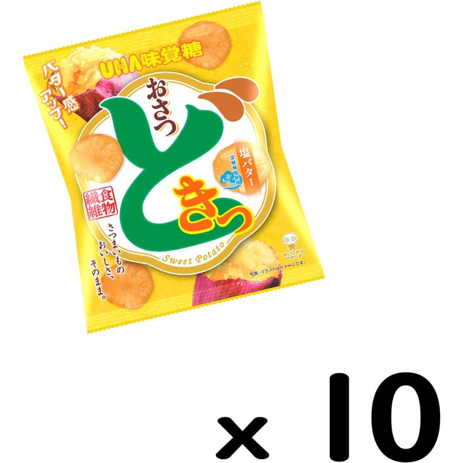 【訳あり・包装破損・賞味期限4月まで】UHA おさつどきっ 塩バター味 65g×10袋入り iikakaku : a1525-okashi-uha-65gx10 : iiKaKaKu ヤフー店 ...