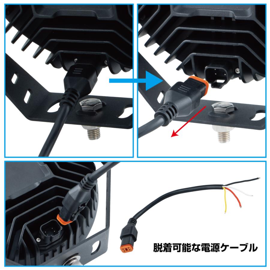 ジェットイノウエ トラック LEDドライビングランプ 丸型9インチ 12V/24V JET INOUE (526550) : トラック用品の ...