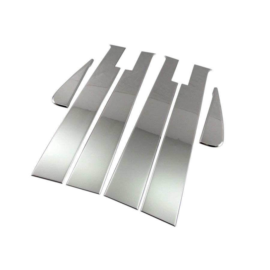 BRIGHTZ スペーシアカスタム MK53S 超鏡面ステンレスメッキピラーパネル バイザー有用 6PC 【 PIL-SIL-407 】 MK53 M : Mandheling - 通販 ...