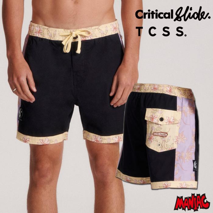 TCSS ボードショーツ Critical Slide クリティカルスライド メンズ サーフパンツ BS24086 HUDGENS MIXED TAPE 海パン 水着 : マニアック ...