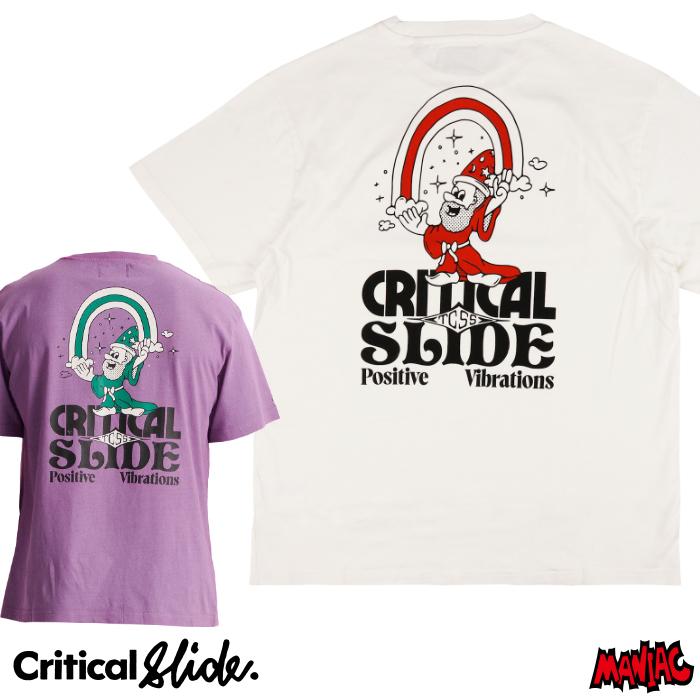 TCSS Tシャツ Critical Slide クリティカルスライド メンズ 半袖Tシャツ TE24214 POSITIVE VIBRATIONS TEE 半袖 ティーシーエスエス ...